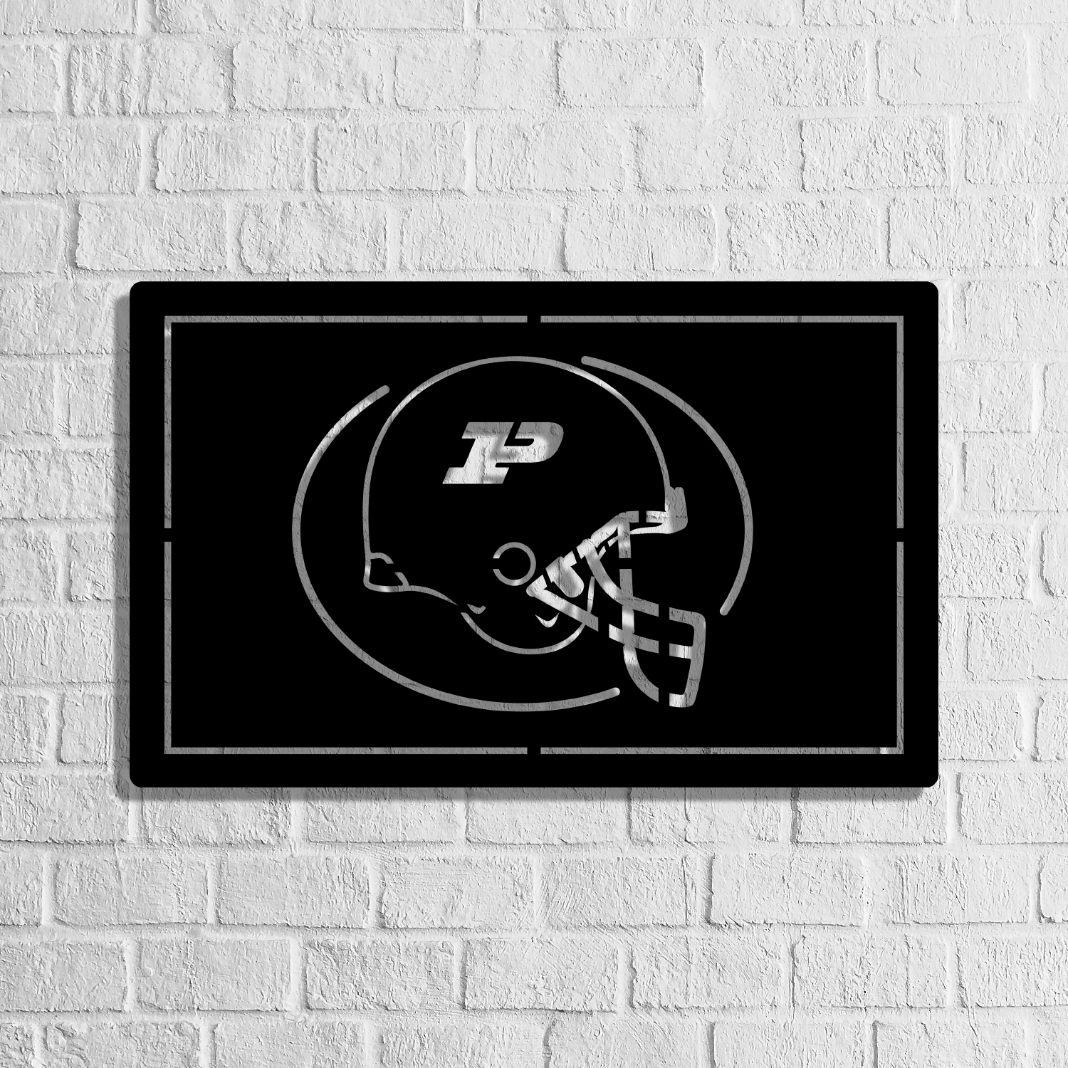 Purdue University Football Club Metal LED Sign Man Cave Home Bar Wall ...