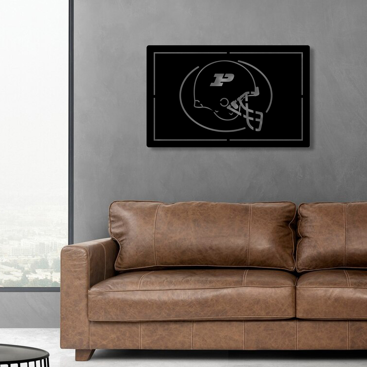 Purdue University Football Club Metal LED Sign Man Cave Home Bar Wall ...