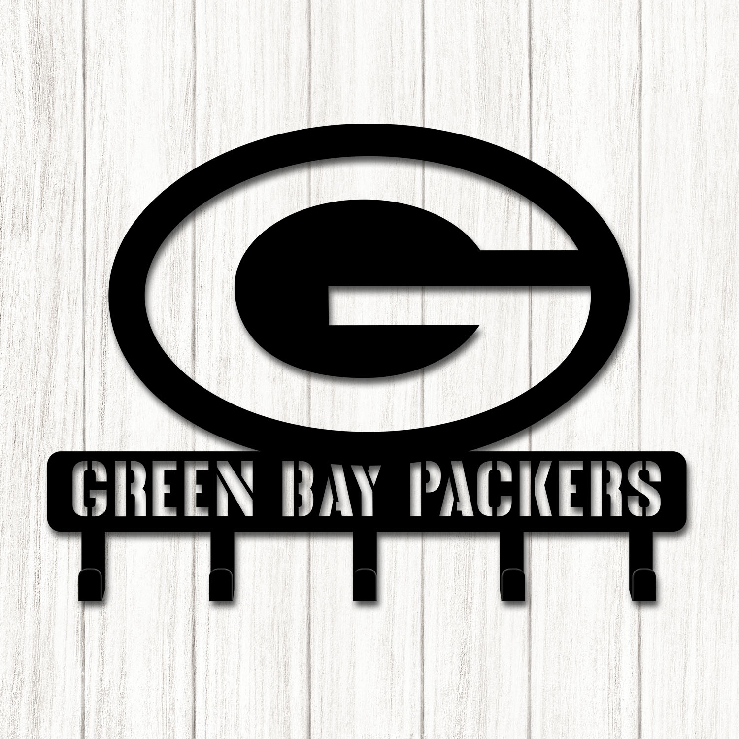 Green Bay Packers Metal Key Holder LED Light NFL Fan Home Decor ...